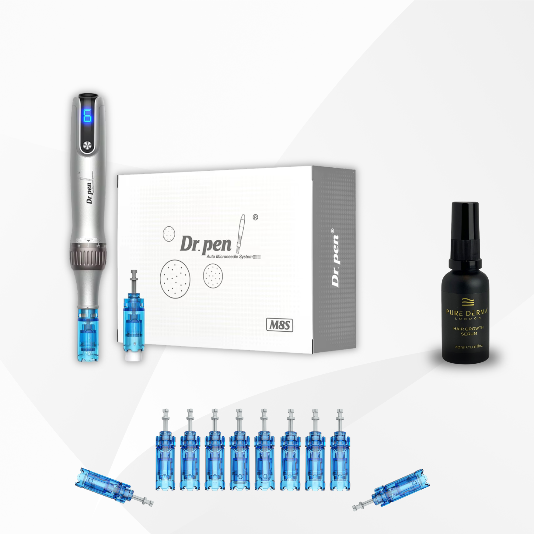Genuine Dr Pen M8S Ultimate Dermapen Microneedling Kit – Pure Derma London